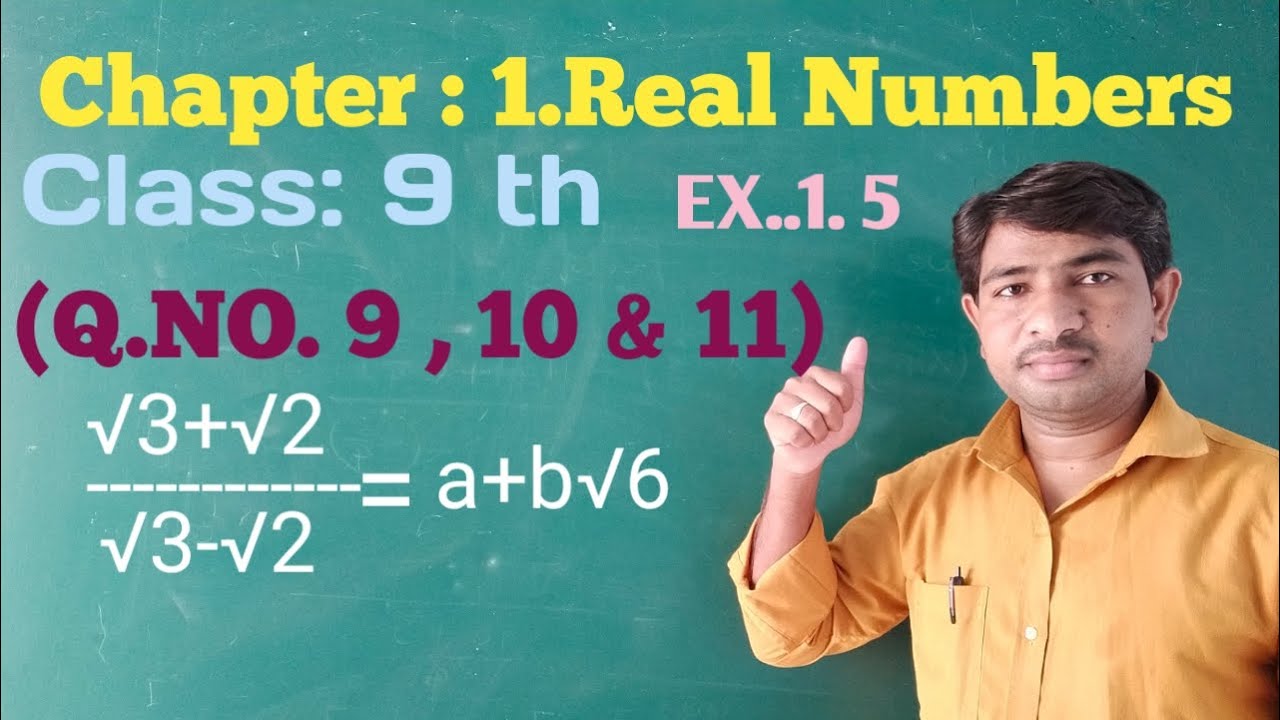 9 Th Class Ch 1 Real Numbers Ex 1 5 Question 9 Th Class Ch 1 Real Numbers Ex 1 5 Question