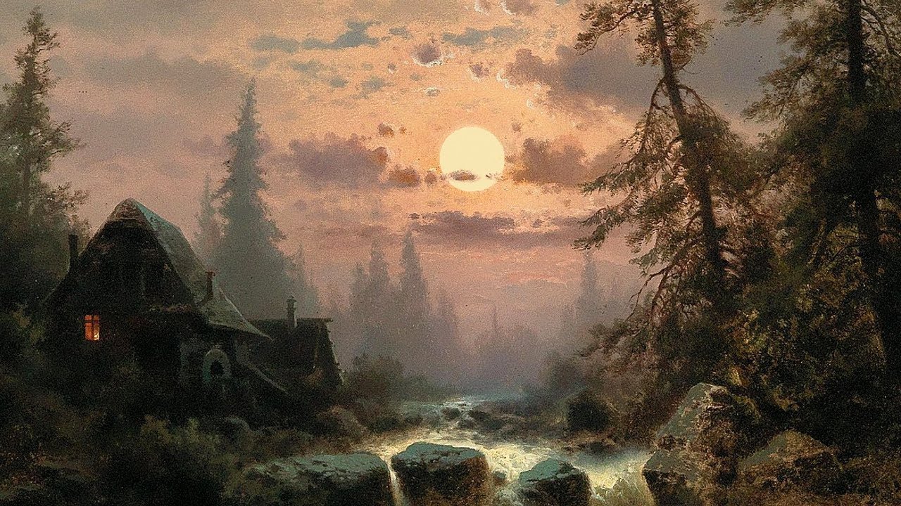 Beethoven - Moonlight Sonata Moonlight Paintings - YouTube