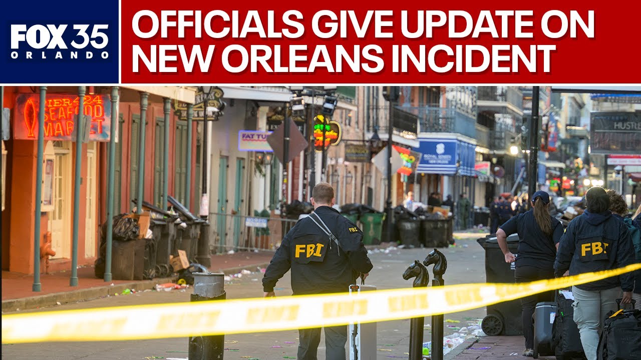 LIVE: New Orleans New Year's deadly attack update - YouTube