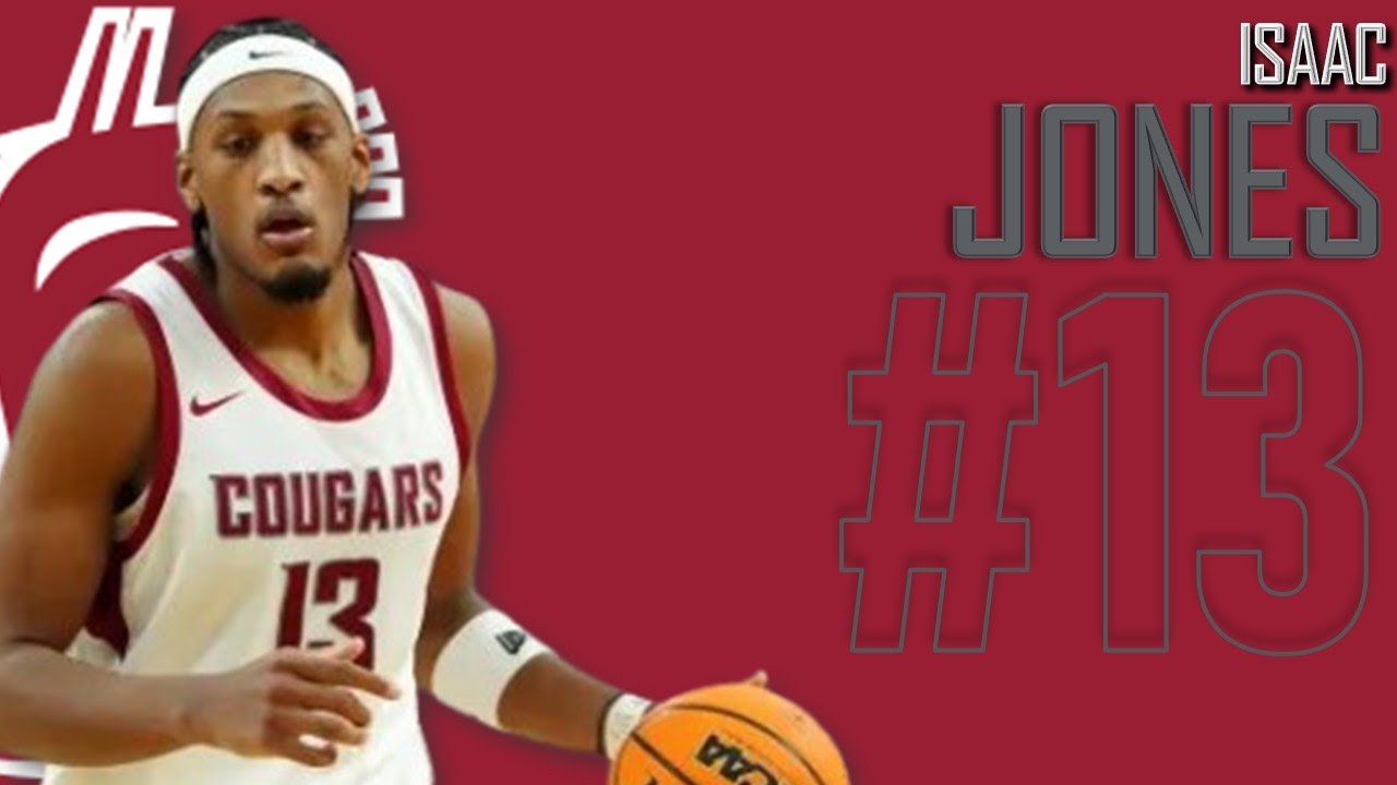 Isaac Jones | #𝟙𝟛 | Washington State Cougars Power Forward - YouTube