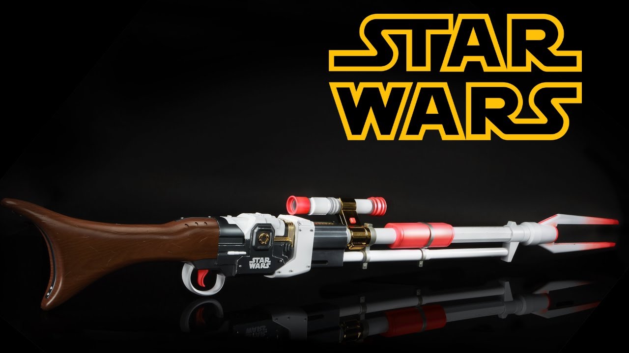 Star Wars The Mandalorian Amban Phase-Pulse Blaster First Look - YouTube