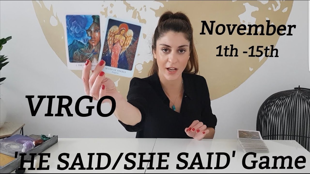 VIRGO - SECRETS WILL BE REVEALED! November 1-15th Love Tarot Reading ...
