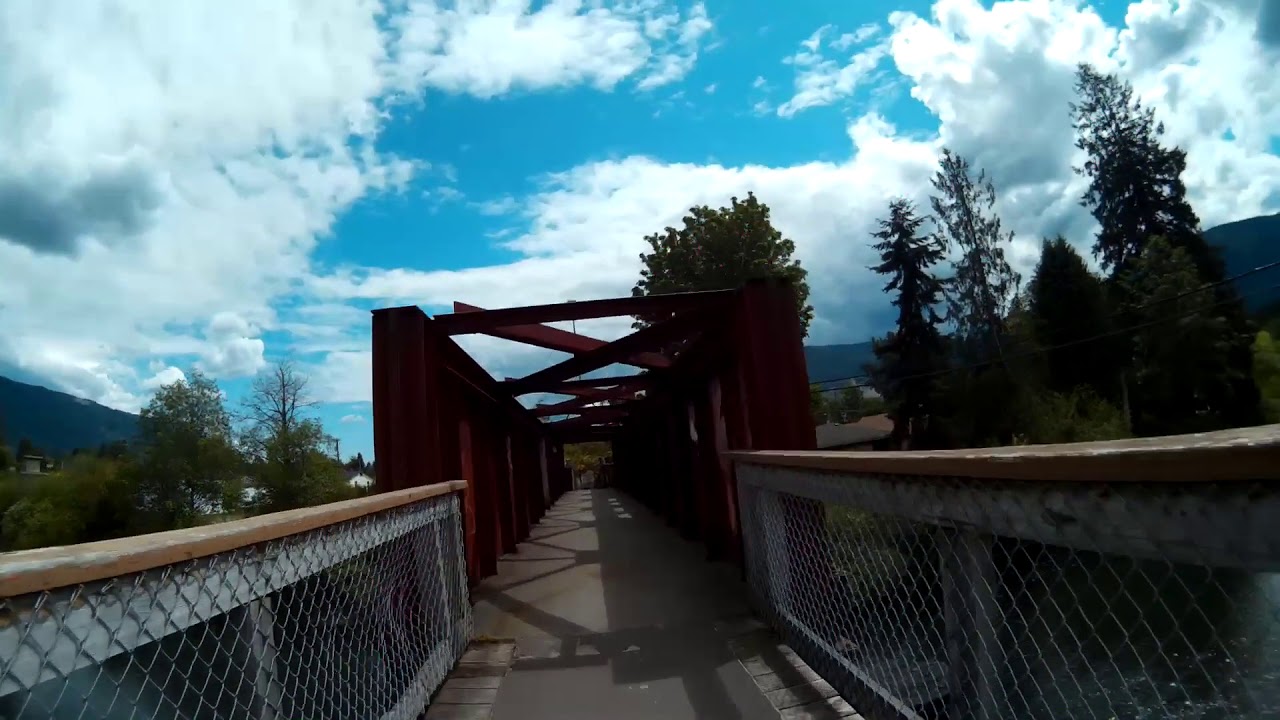 CN Bridge Lake Cowichan Vancouver Island Canada - YouTube