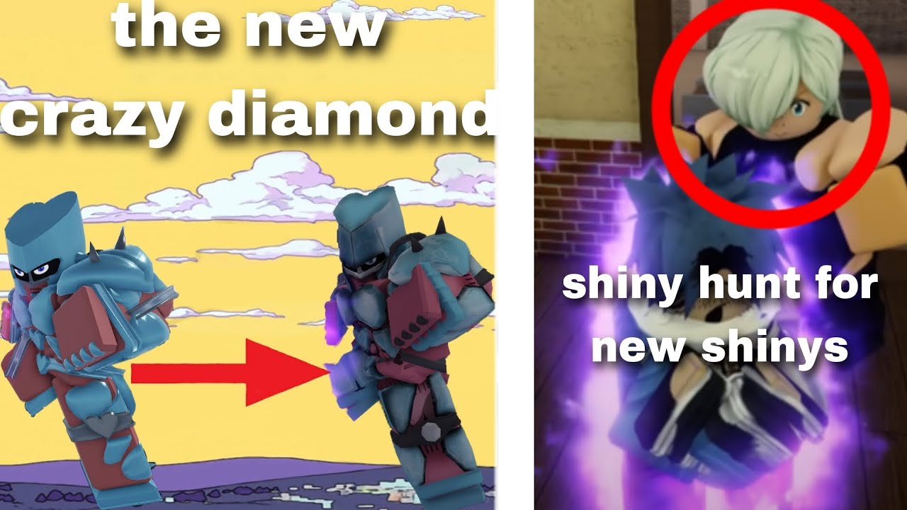 [YBA] im doing an shiny hunt for new shinys... - YouTube