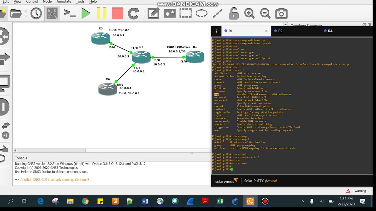 DMVPN hub and spoke configuration - YouTube