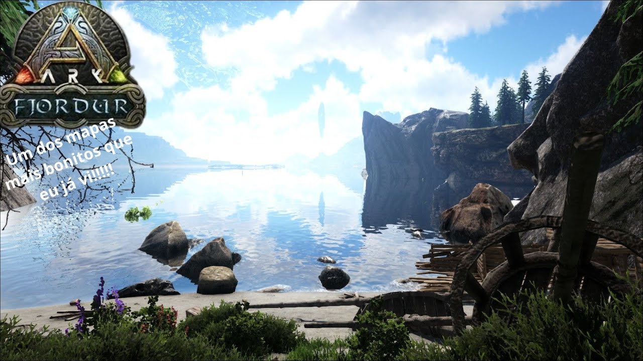 Esse novo mapa é lindo!!! Ark Fjordur 01 - YouTube