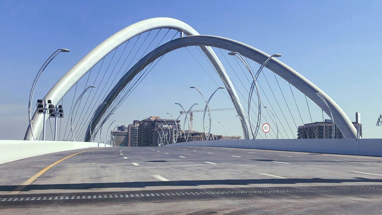 DUBAI INFINITY BRIDGE ROAD Trip 2024 - YouTube