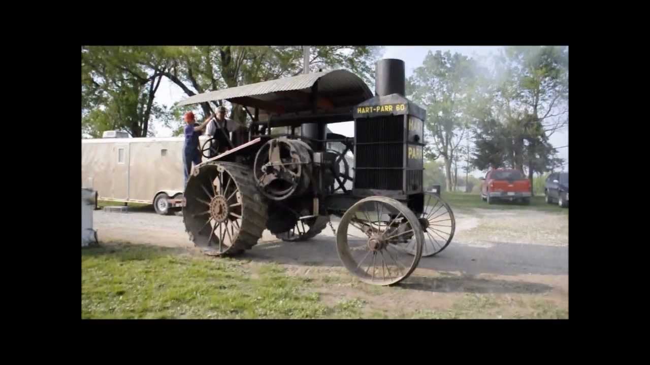 Hart Parr 30-60 start and run - YouTube