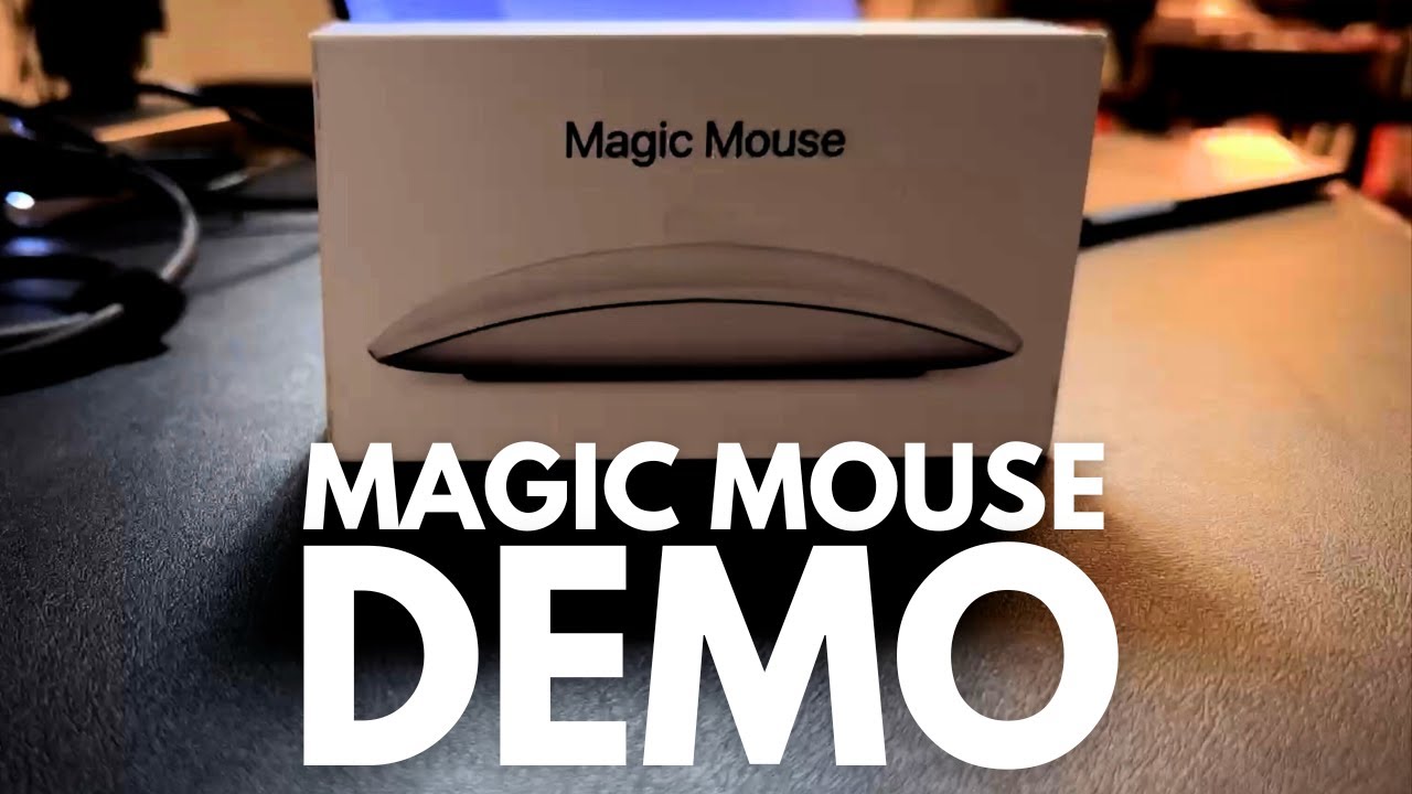 Apple Magic Mouse (for MacBook Air, MacBook Pro, Mac Mini, Mac Studio ...