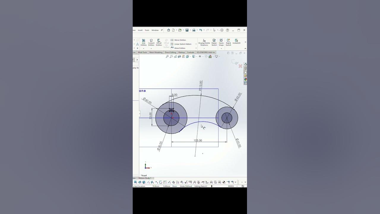 3d Modeling in Solidworks | Tutorial 1 - YouTube