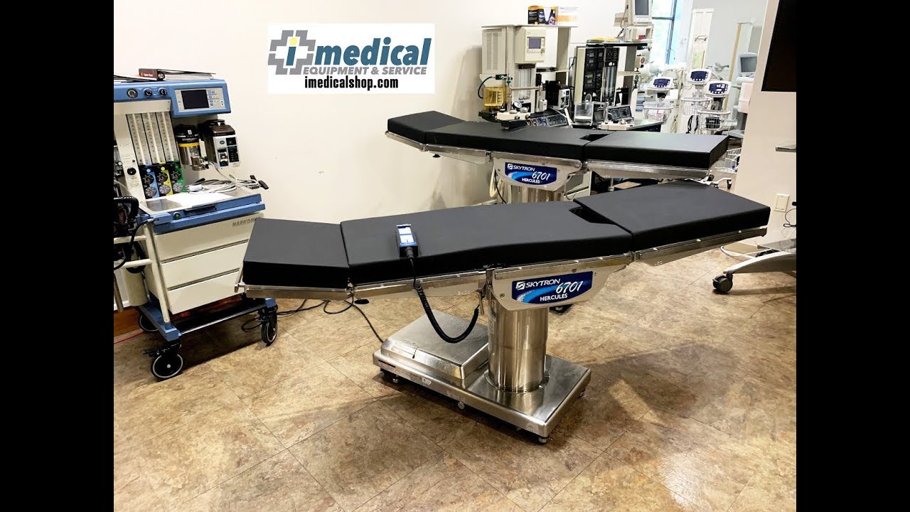 Skytron 6701 Hercules Surgical Table - YouTube