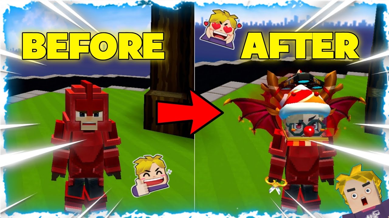 Power of Vampire Skin in BedWars😍(Blockman Go) - YouTube