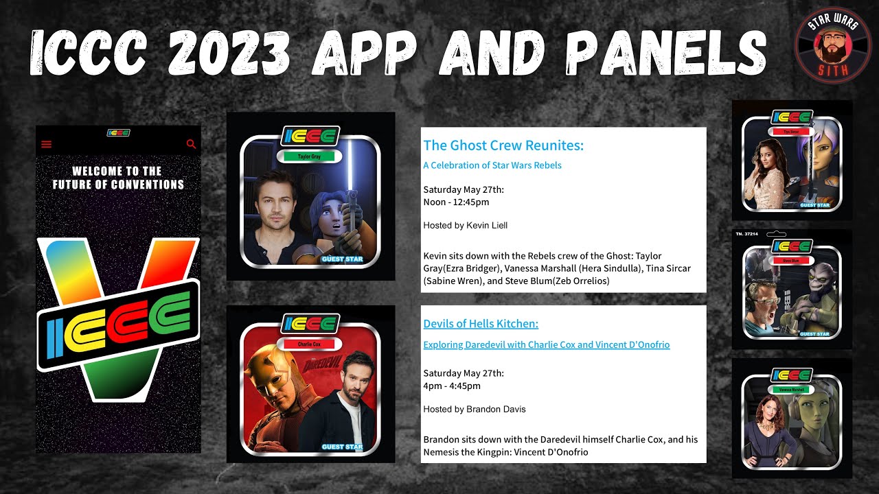 Netflix Daredevil and Star Wars Rebels Cast Reunion @ ICCC 2023 - YouTube