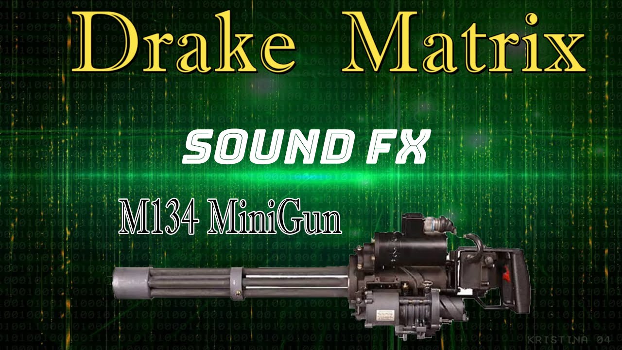 M134 Minigun sound FX - YouTube