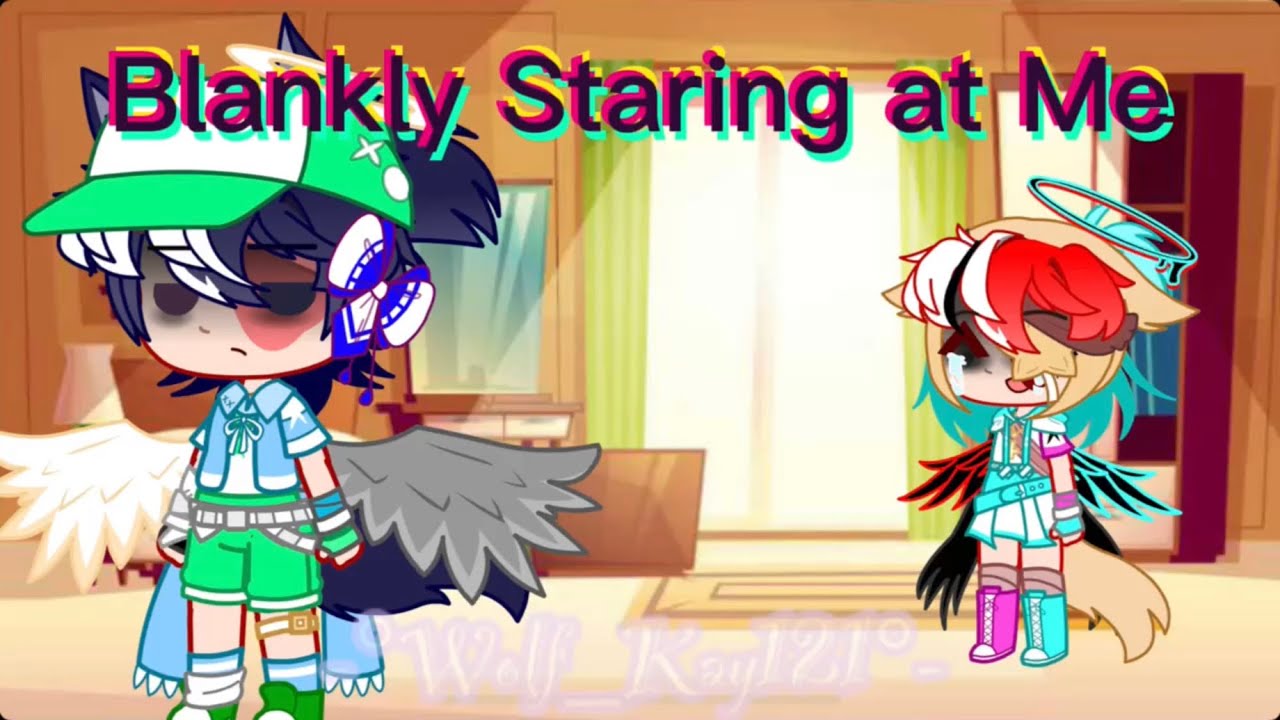 Blankly staring at me - YouTube