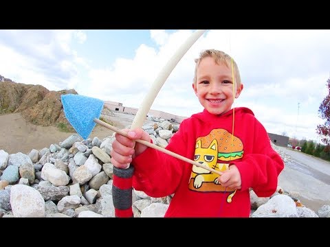 FATHER SON BOW & ARROW ADVENTURE TIME!