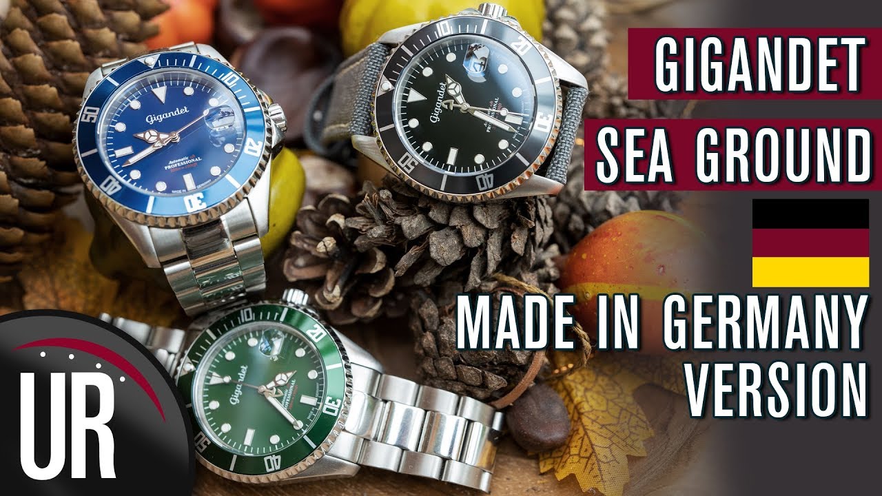 Rolex Hommage MADE IN GERMANY? Gigandet Sea Ground 300 |Test|Review ...