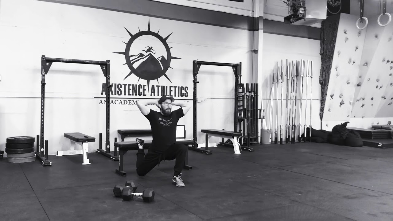 Prisoner Bulgarian Split Squats (P.B.S.S) - YouTube