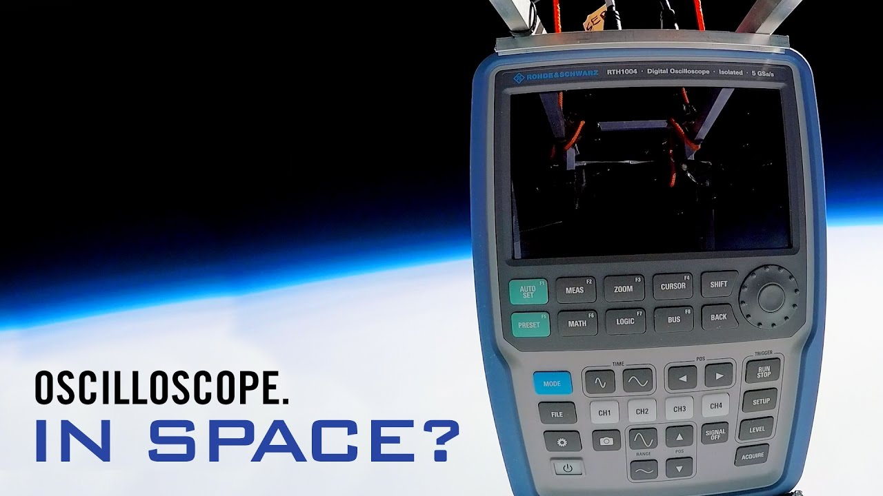 Oscilloscope... in Space? - YouTube