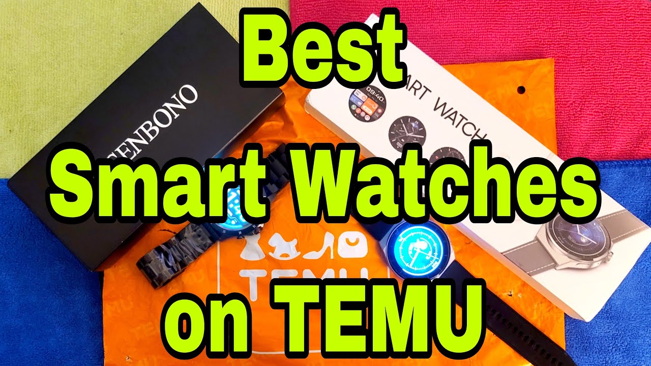 Smartwatches from TEMU Compared [ Senbono vs LIGE - YouTube