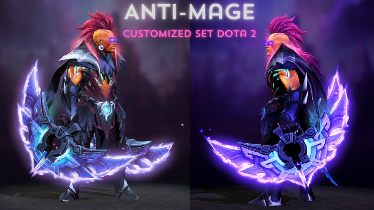 Anti-Mage, Mixed Mythical and Cache Set! - YouTube