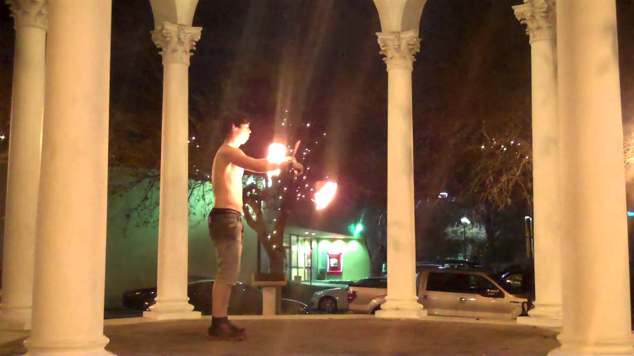 030212 Ryan LaVigne with Devilsticks 1 29 audience shot - YouTube