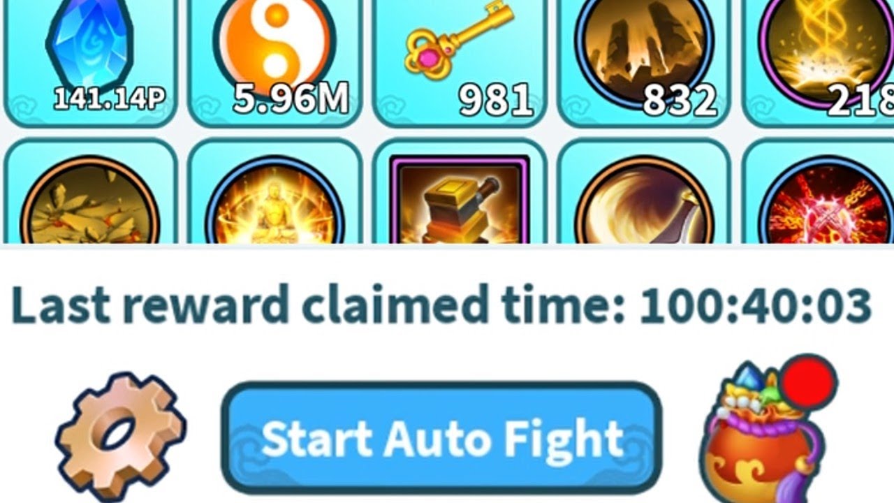 100 hours of auto fight rewards claimed | weapon fighting simulator ...