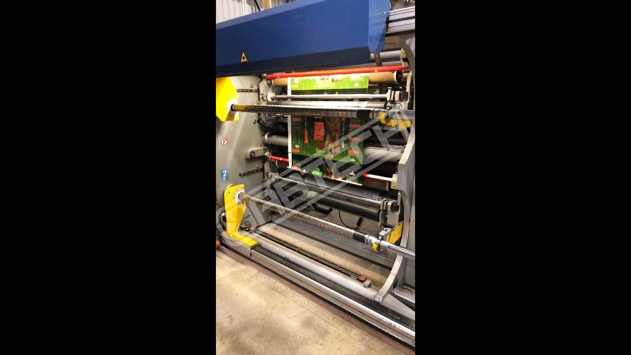 By ABTECH Italy - Double Shaft Slitter-Rewinder PROSLIT - Comexi DUO2 ...