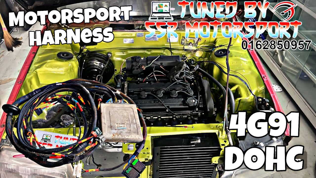 Review ⛓️ Wiring Harness OEM ECU for Engine 4G91 DOHC | SSR Motorsport ...