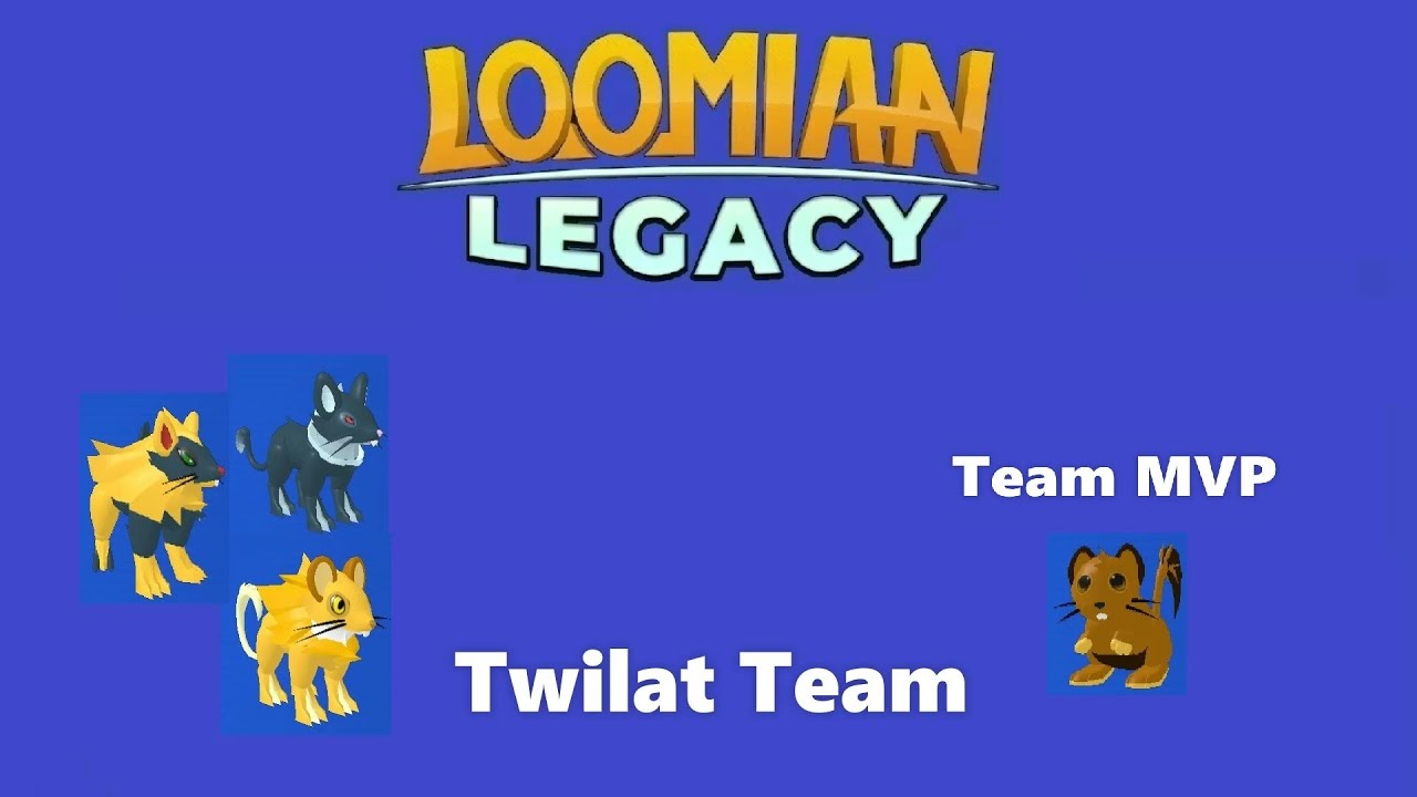 The Rat Team is Really Funny | Twilat Carries the Team. Loomian Legacy ...