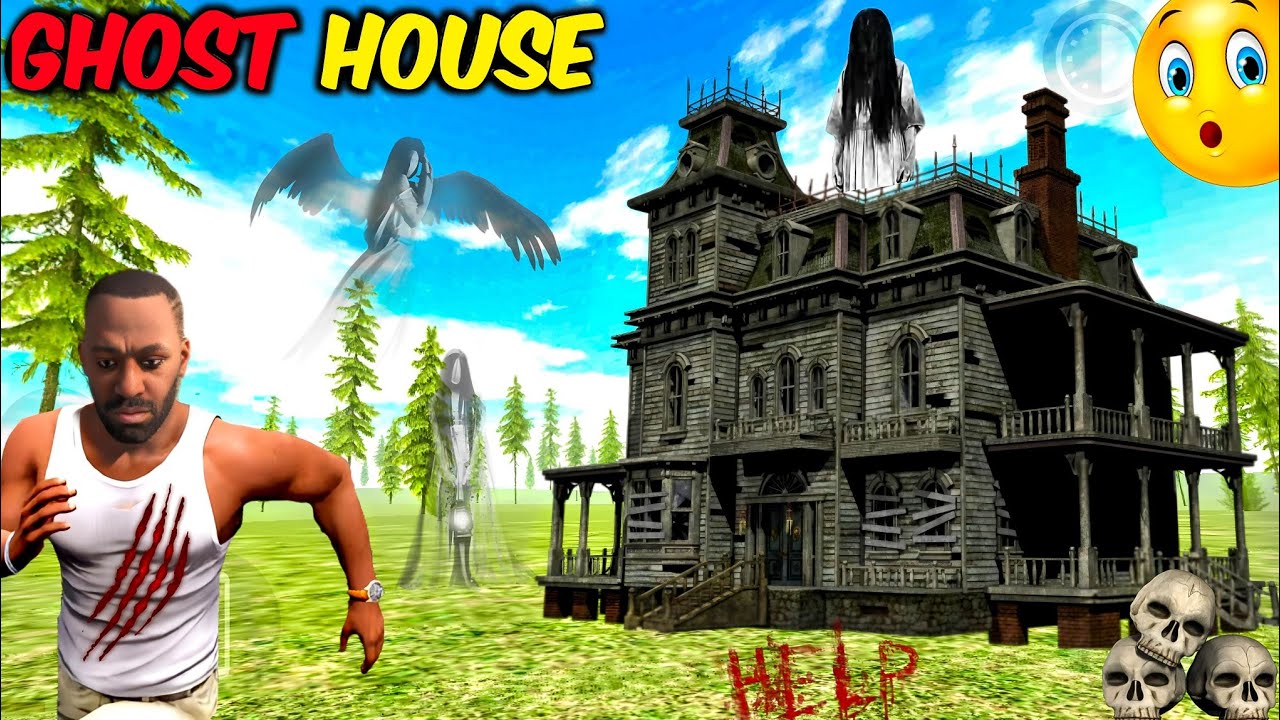 Franklin Going To Ghost House In Indian Bikes Driving 3D Full Funny ...