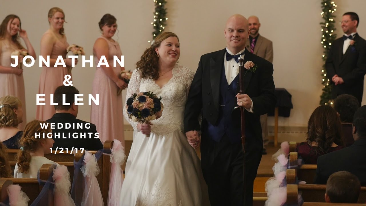 Jonathan and Ellen Wedding Highlights - Pennsylvania Winter Wedding ...