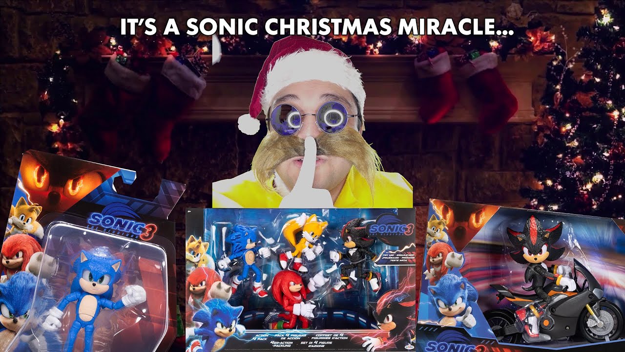 Robotnik Claus gave me some early Sonic 3 figures... - YouTube