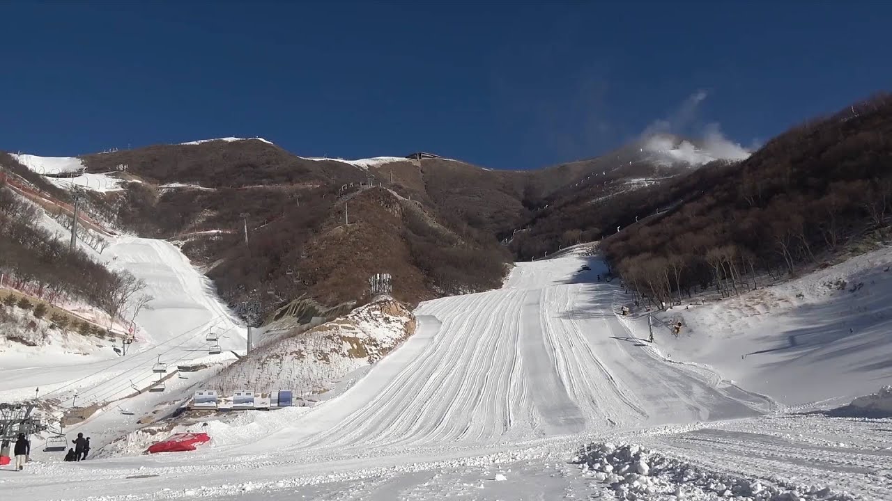 Four Beijing 2022 venues complete in Yanqing competition zone - YouTube