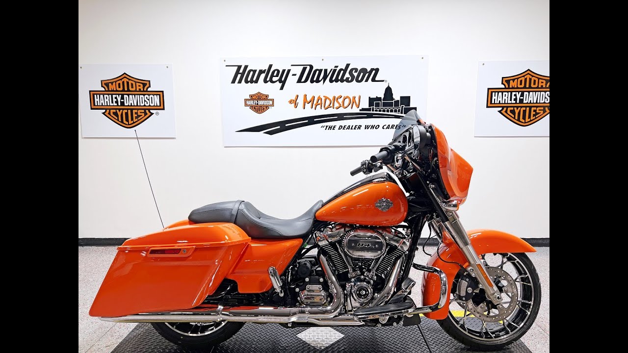 2023 HARLEY-DAVIDSON FLHXS STREET GLIDE SPECIAL BAJA ORANGE - YouTube