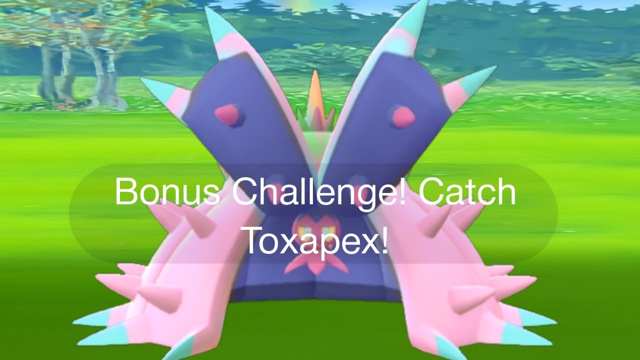 Omg!😯First ever Toxapex in pokemon go. - YouTube