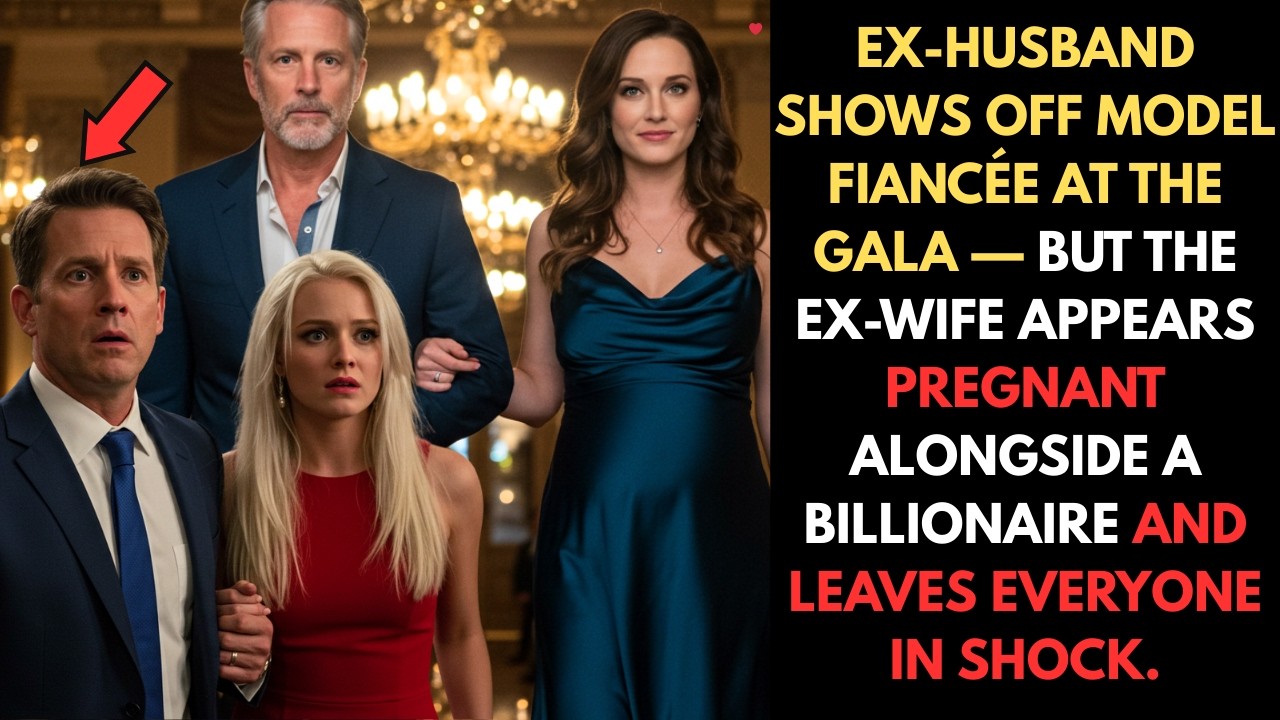 ️ EX-HUSBAND FLAUNTS MODEL FIANCÉE AT GALA BUT HIS EX-WIFE APPEARS ...