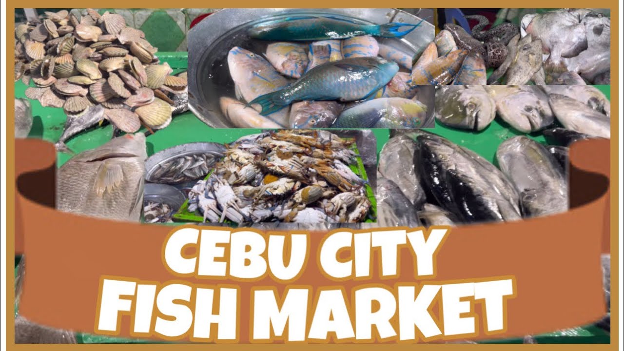 CEBU CITY FISH MARKET (Iba’t-ibang uri ng isda) | Wander Mina - YouTube