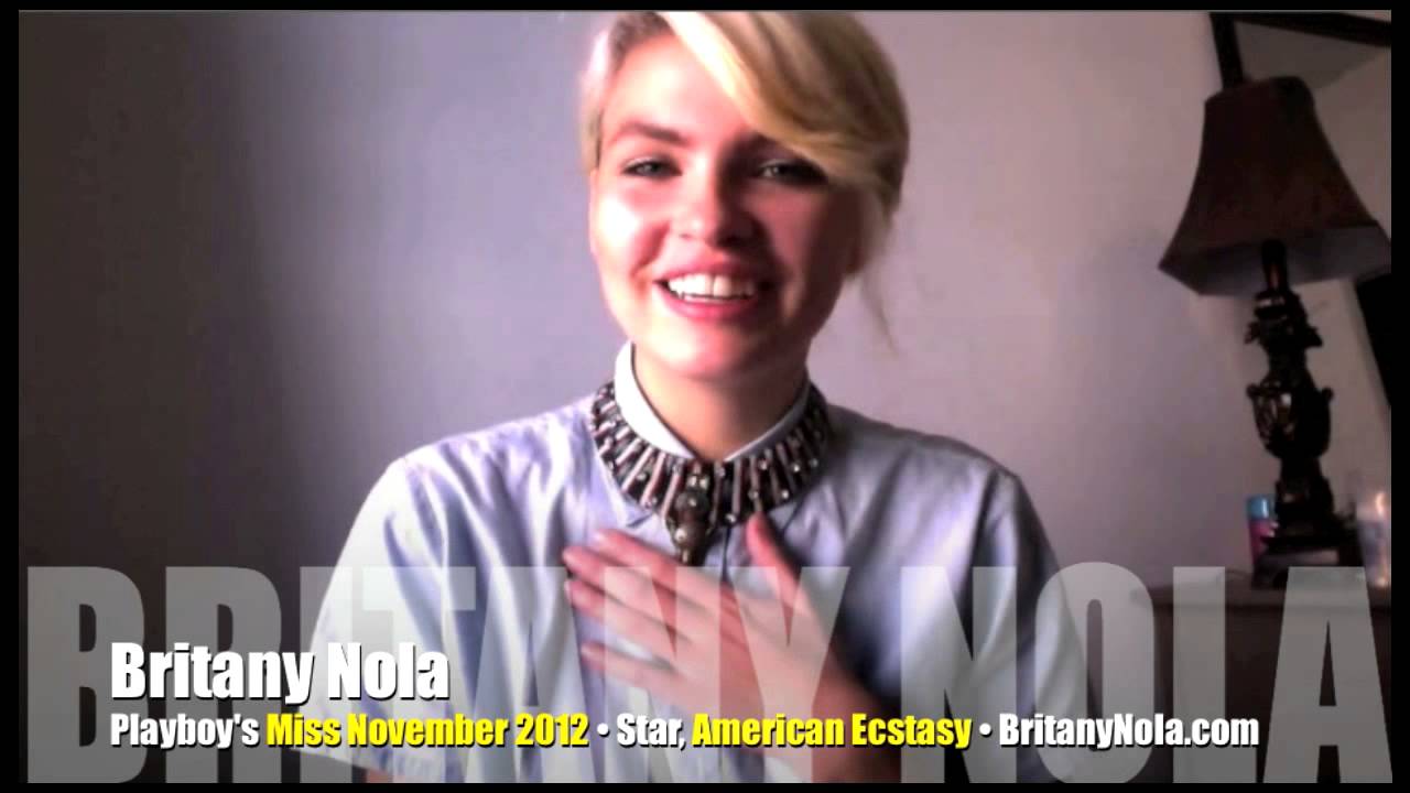 Miss November 2012, Britany Nola is watching! PROMO - YouTube