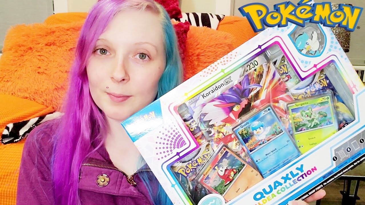 Quaxly Paldea Collection Opening - Pokemon TCG - YouTube