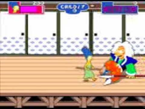 Simpsons Arcade All Bosses No Damage2 - YouTube