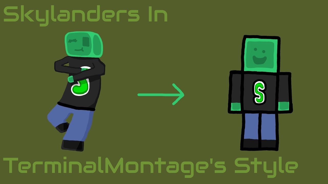 Some Skylanders Drawn in the TerminalMontage Style - YouTube