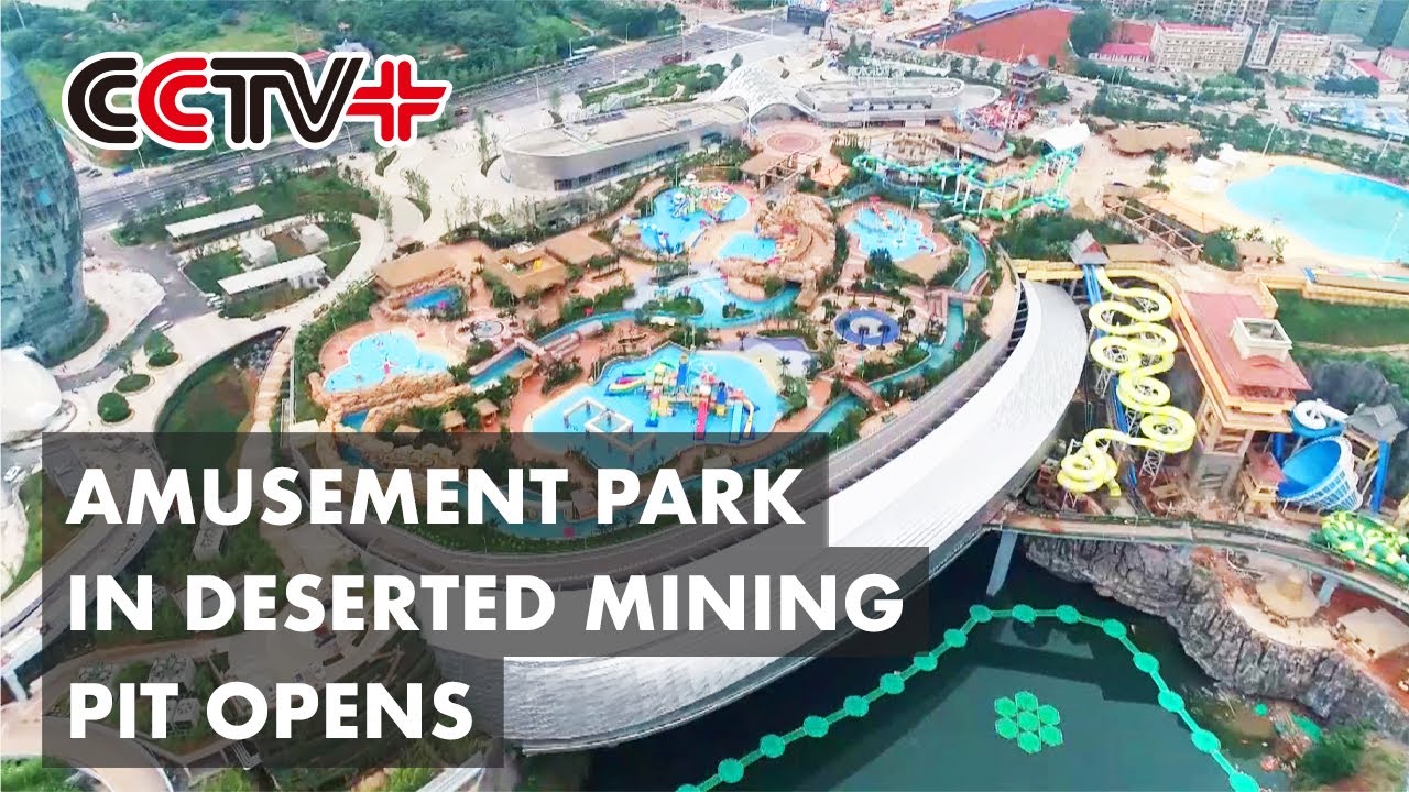 Amusement Park Built in Deserted Mining Pit Officially Opens in Central ...