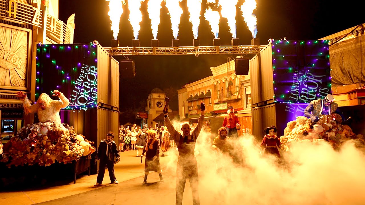 2023 Halloween Horror Nights Opening Scaremony at Universal Studios ...