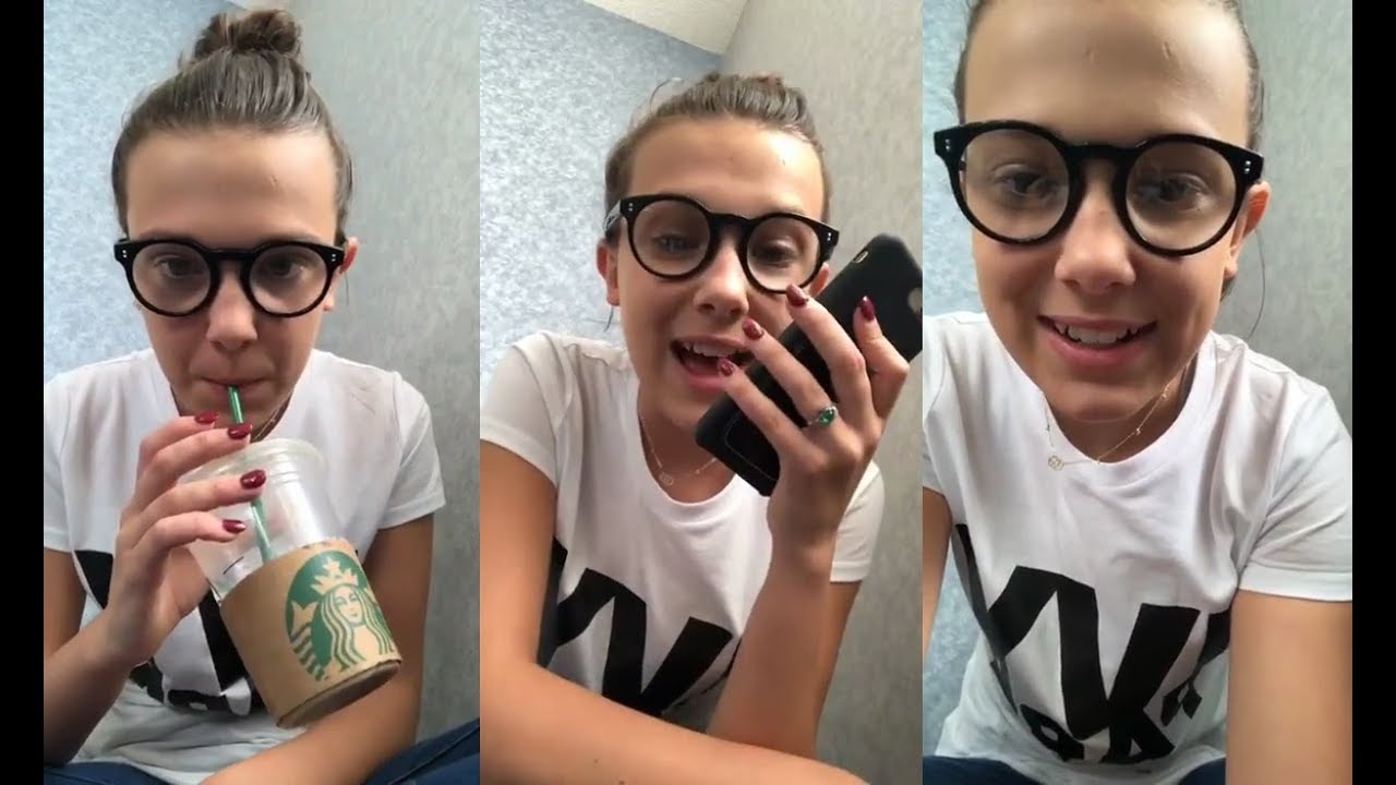 Millie Bobby Brown - Instagram Live - 12-30-2017 (Calling Fans) - YouTube