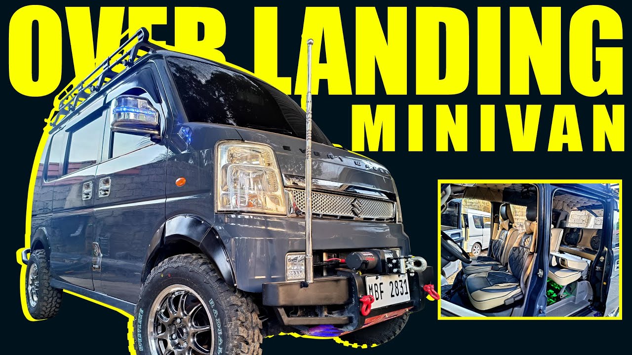 OVER LANDING MINI-VAN ALL WHEEL DRIVE - YouTube