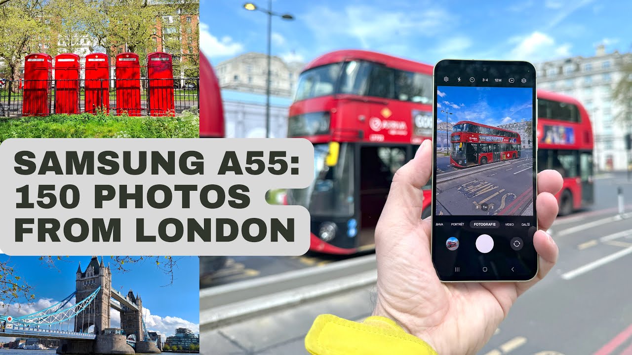 Samsung Galaxy A55 Camera Review + 150 Test Photos from London - YouTube