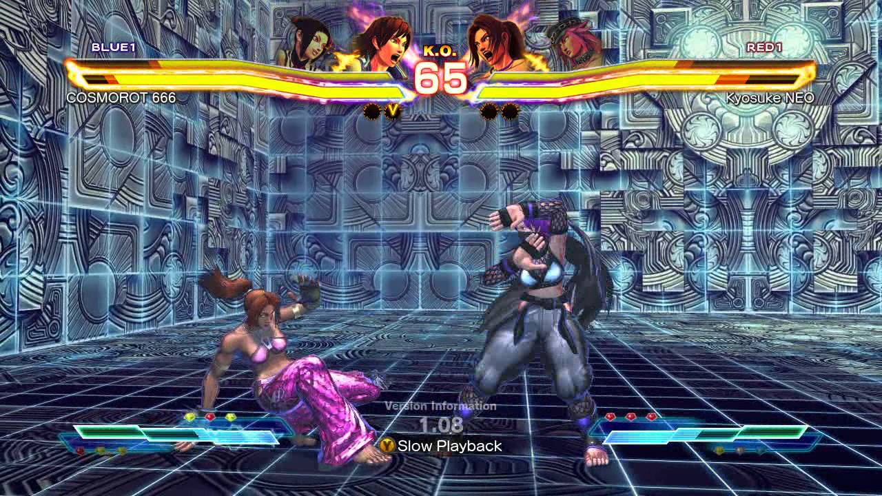 SFxT~ COSMOROT 666 (Juri & Ibuki) vs. Kyosuke NEO (Poison & Christie ...