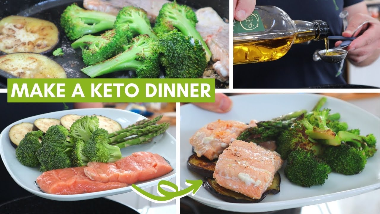 3 Easy Steps To Build A Keto Plate // Low Carb / Keto Dinner - YouTube