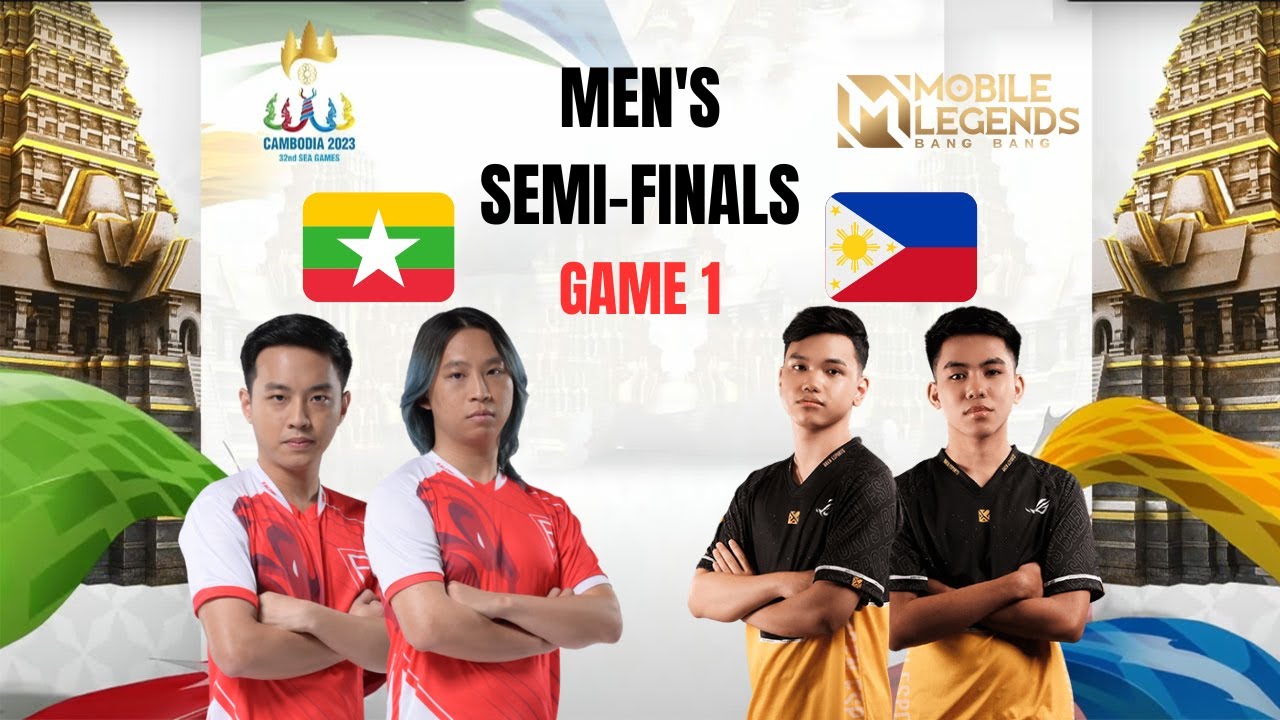 Game 1 - Myanmar Vs Philippines | 32nd SEA Games 2023 | Men's MLBB ...